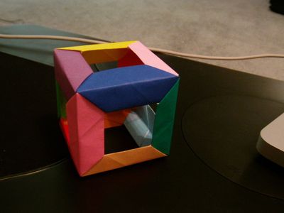 Open Cube Modular Origami : 7 Steps (with Pictures) - Instructables