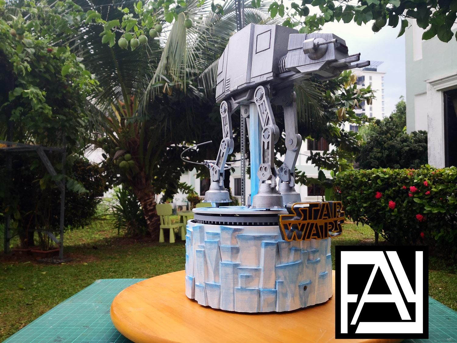 ATAT Motorized Automata : 12 Steps (with Pictures) - Instructables