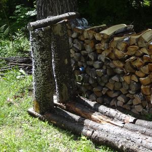 Rustic Firewood Rack : 6 Steps - Instructables