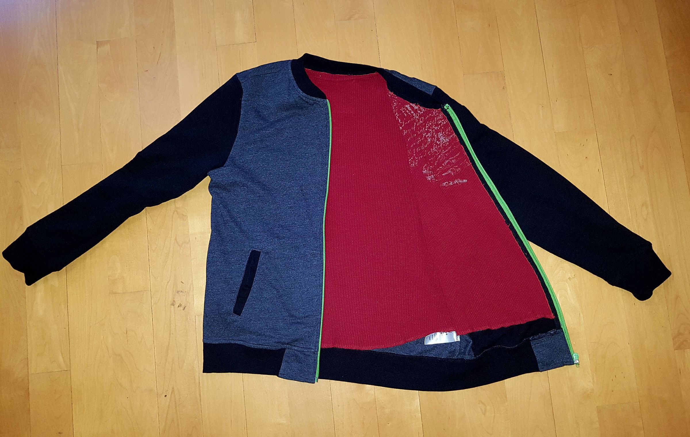 Make a Jacket Warmer Using an Old Sweater : 6 Steps (with Pictures ...