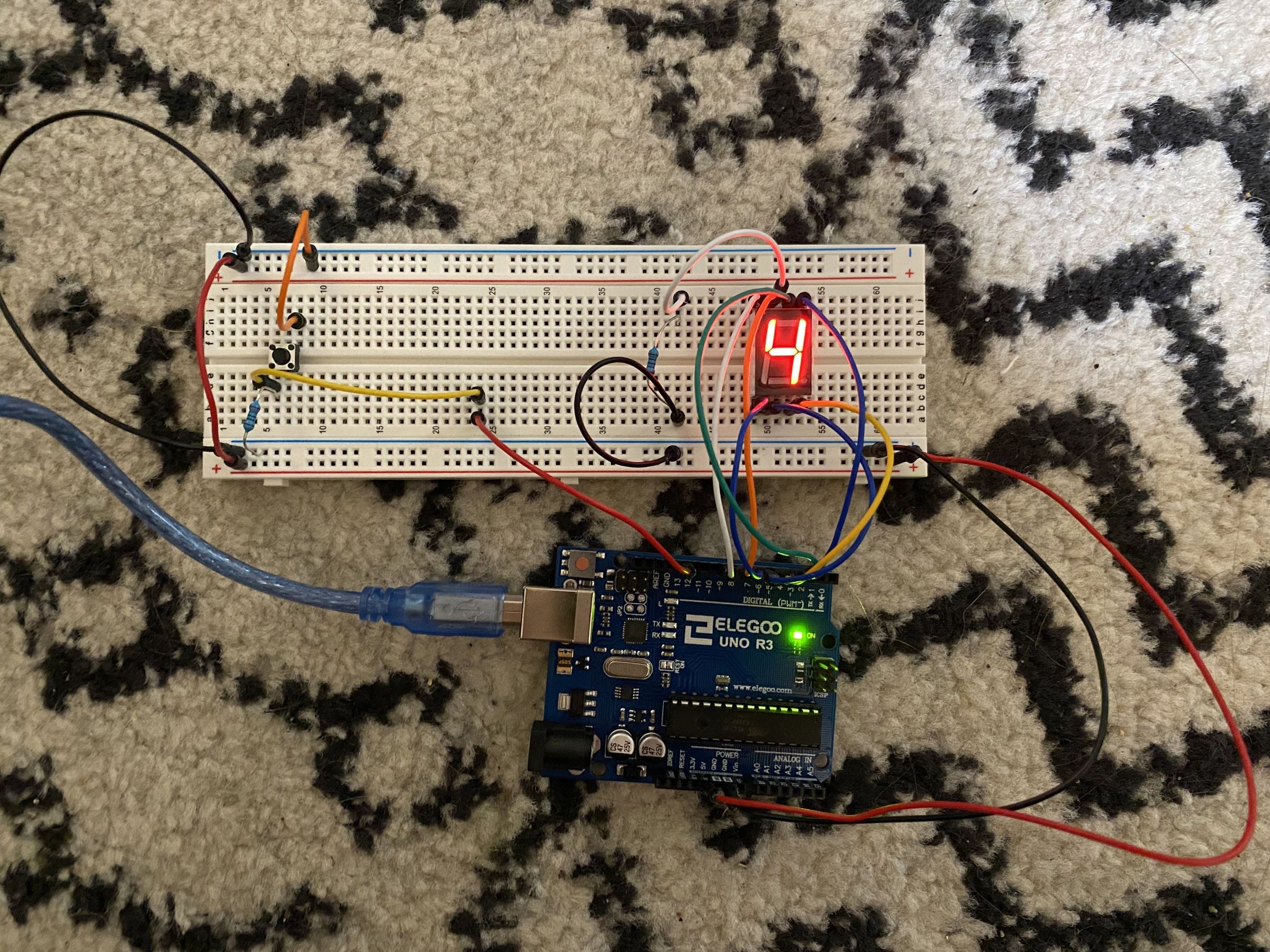 Digital Dice: Random Number Generator 1-6 : 11 Steps - Instructables