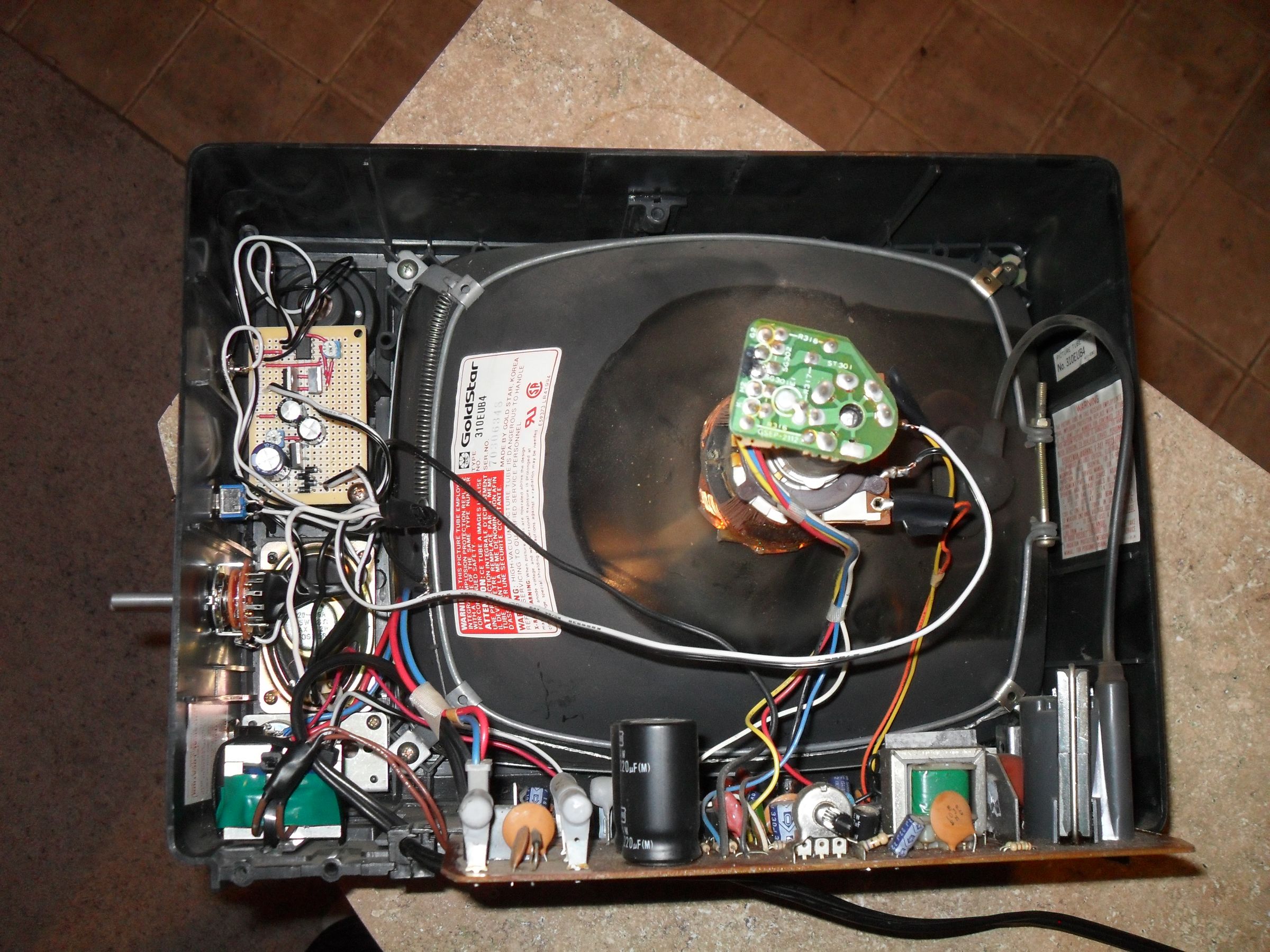 Fully Functional Television Oscilloscope : 8 Steps (with Pictures ...
