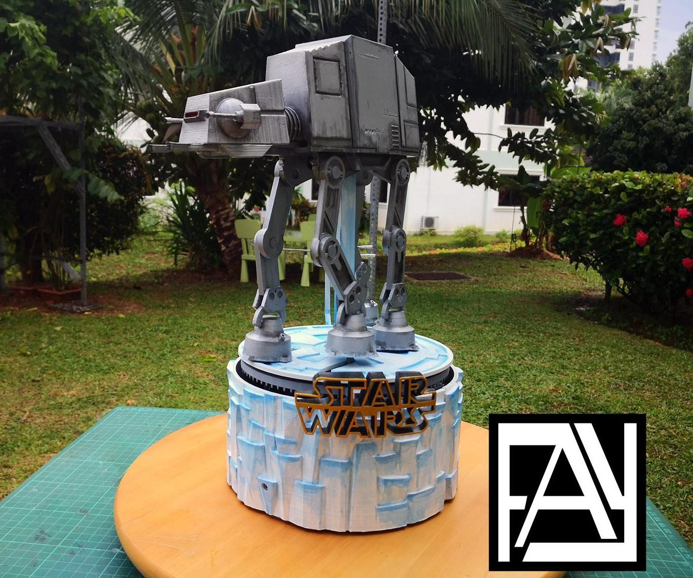 ATAT Motorized Automata : 12 Steps (with Pictures) - Instructables