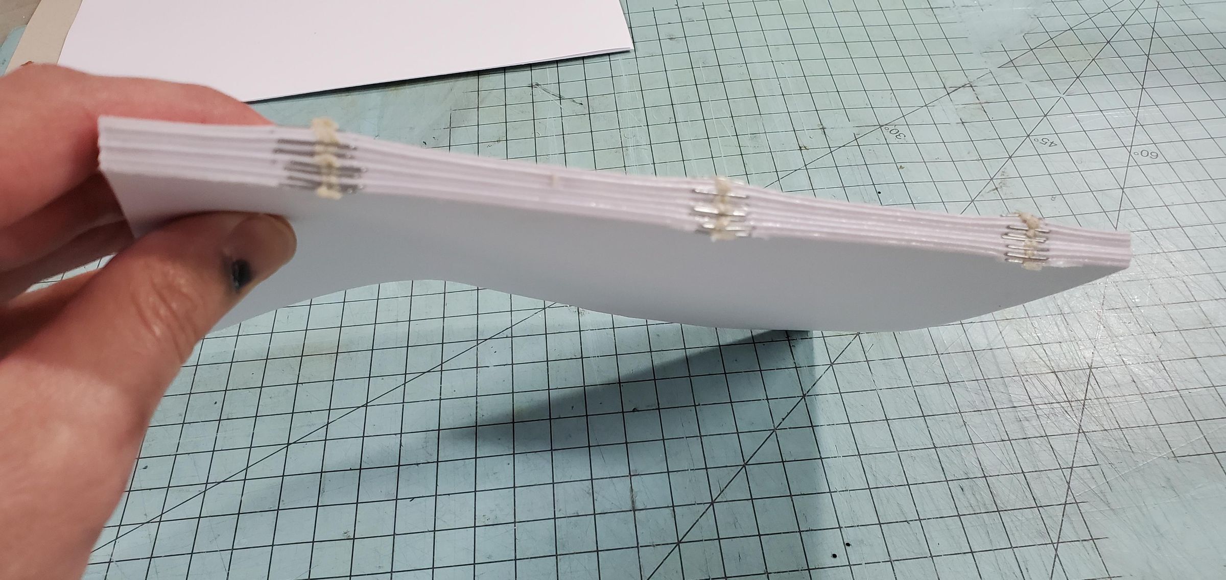 No Sew Book Binding - Easier Way to Make a Sketch Book? : 21 Steps ...