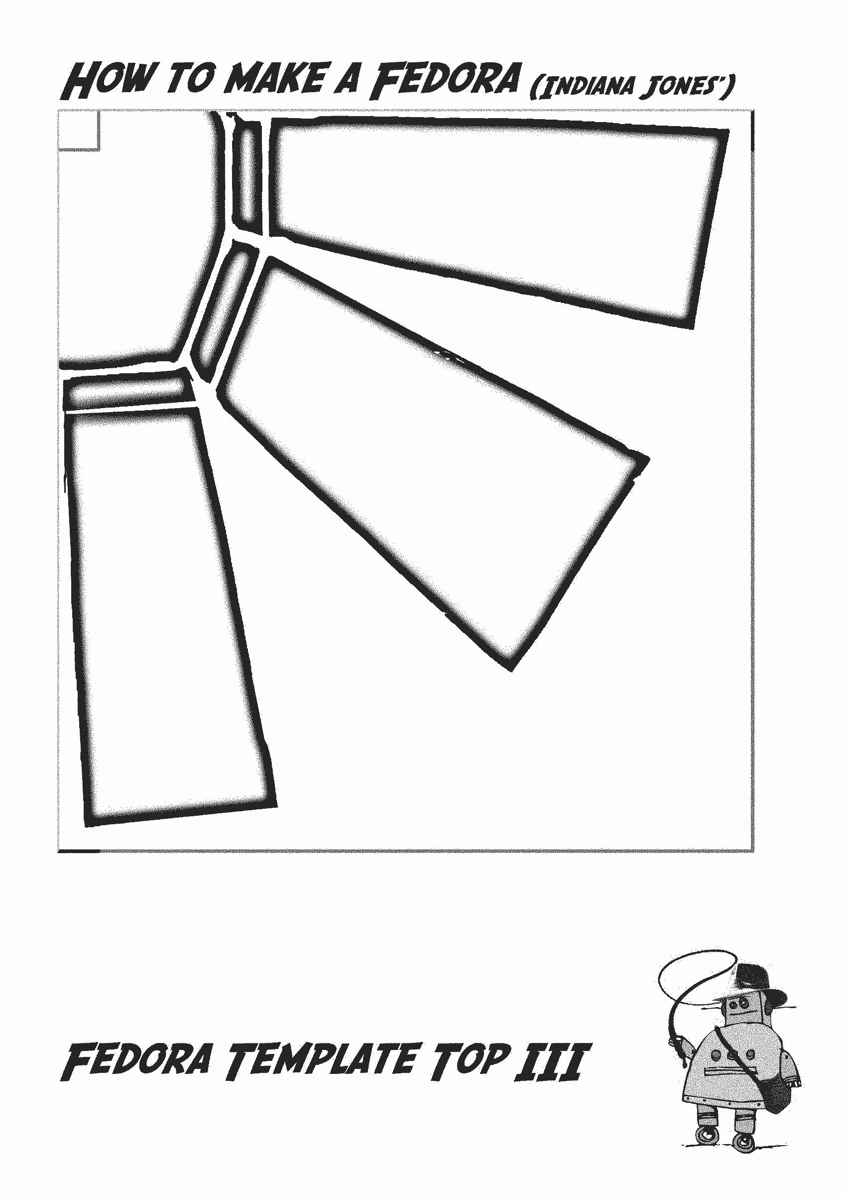 How to Make a Fedora (Indiana Jones') : 8 Steps (with Pictures ...