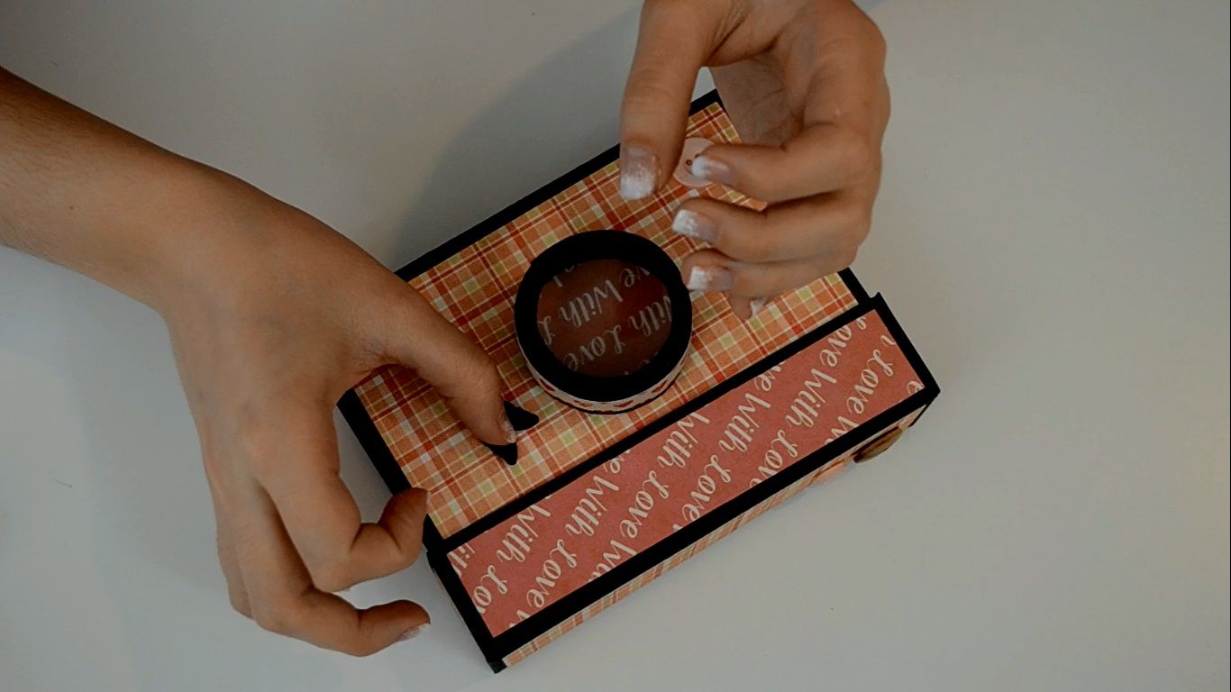 How to Make a Scrapbook Album in a Camera Box | DIY Photo Album | Gift ...