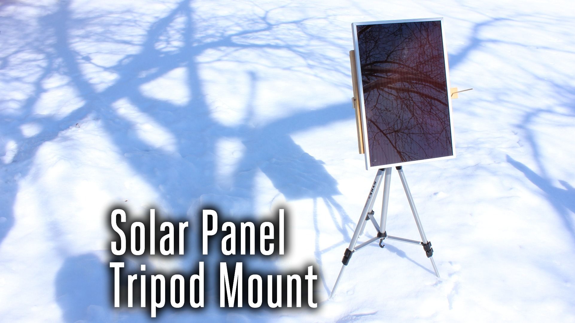 Solar Panel Tripod Mount : 15 Steps (with Pictures) - Instructables