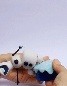 Melting OLAF - Push Puppet (FROZEN) : 21 Steps (with Pictures ...