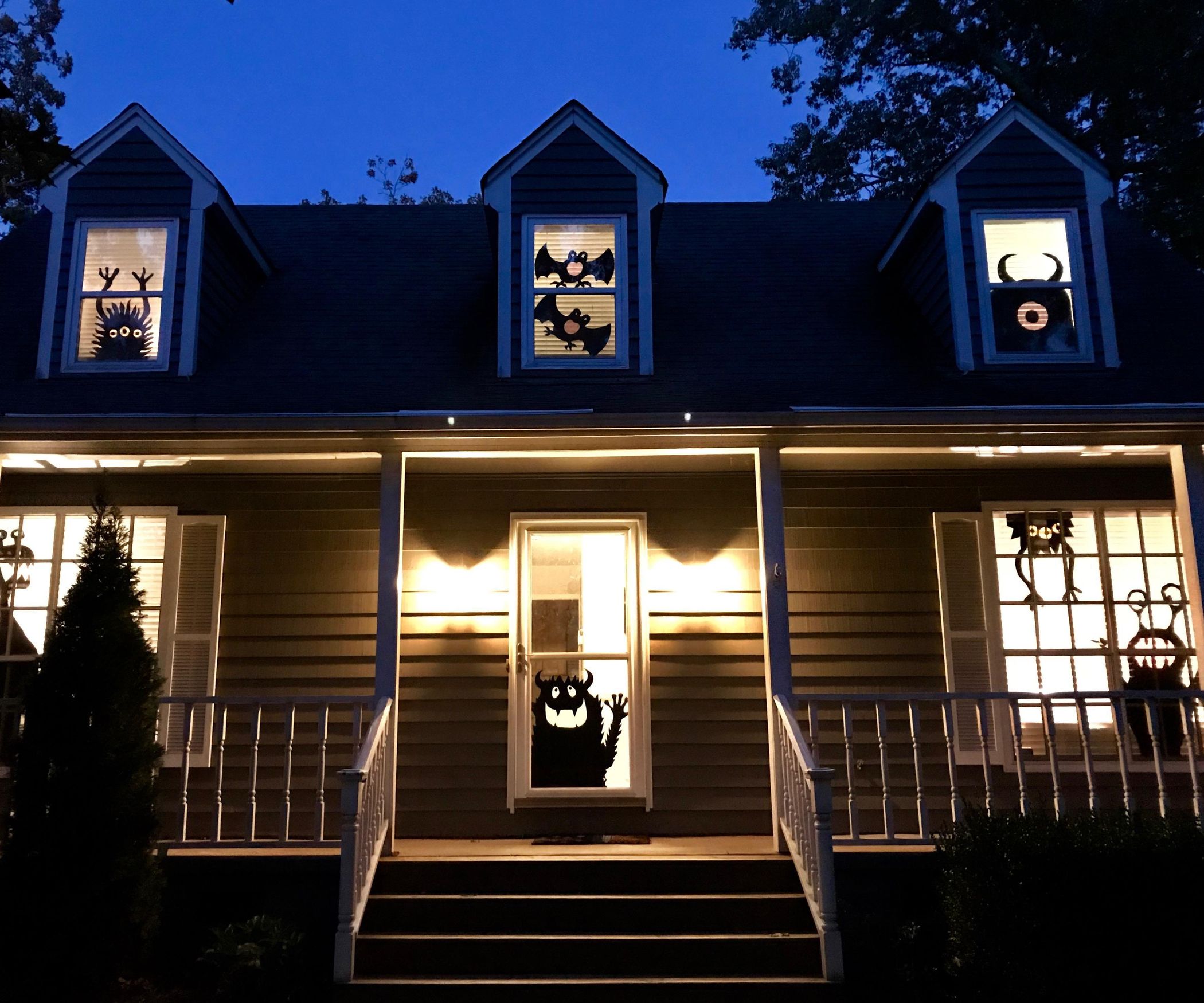 Haunt Your House With Window Monsters! : 5 Steps (with Pictures ...