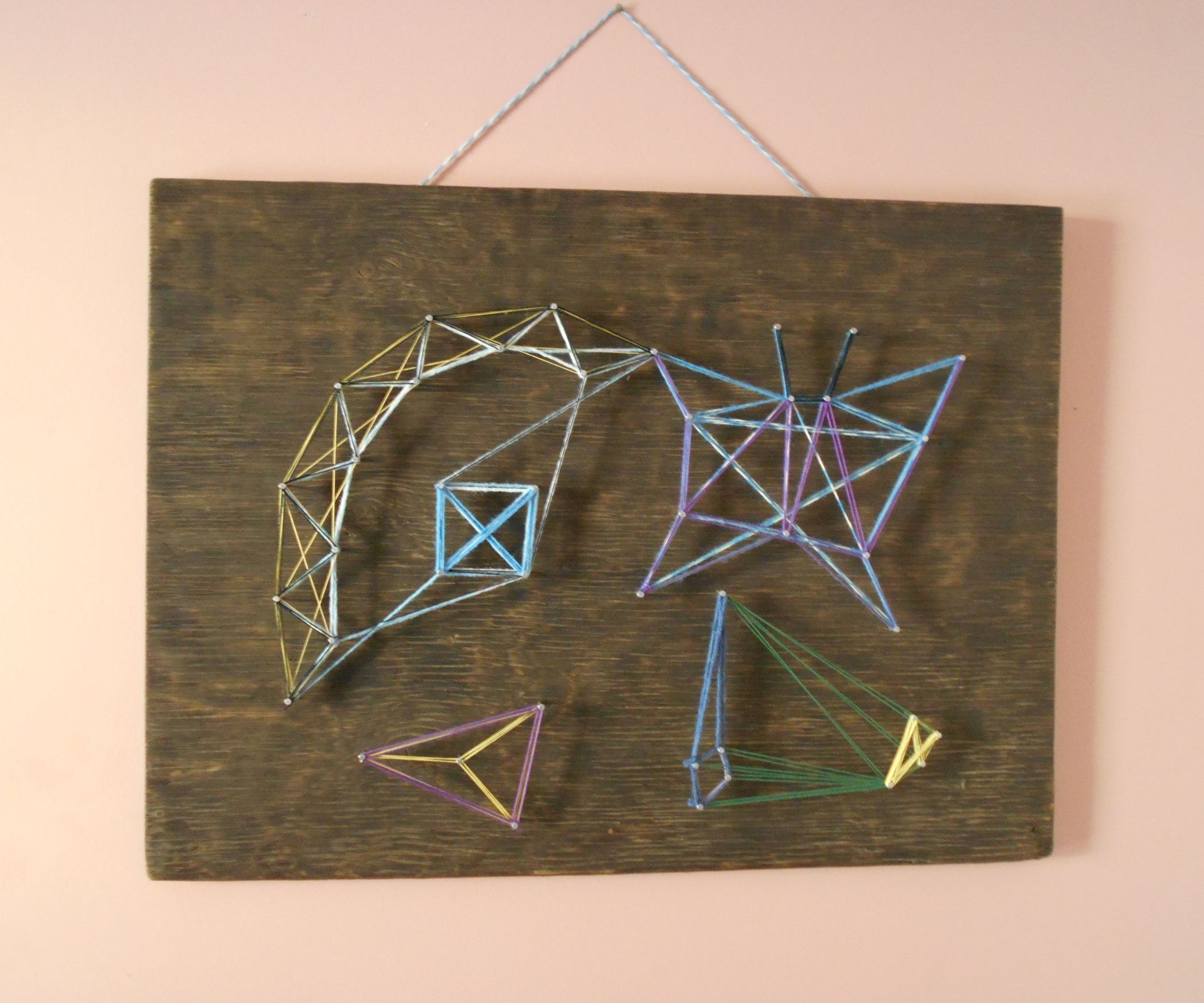 String Art, 100% Free : 6 Steps - Instructables