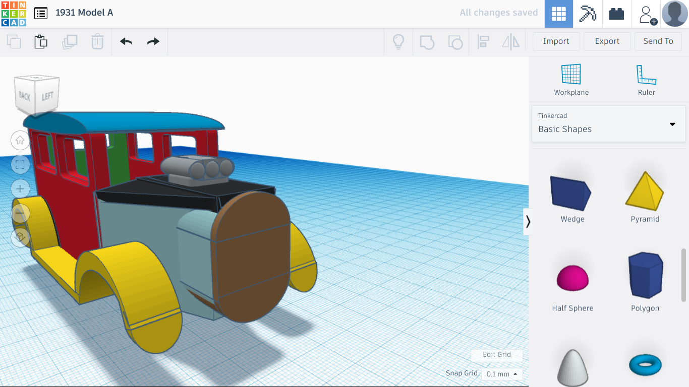 How to Make a Model a and Scene Using Tinkercad : 33 Steps (with ...