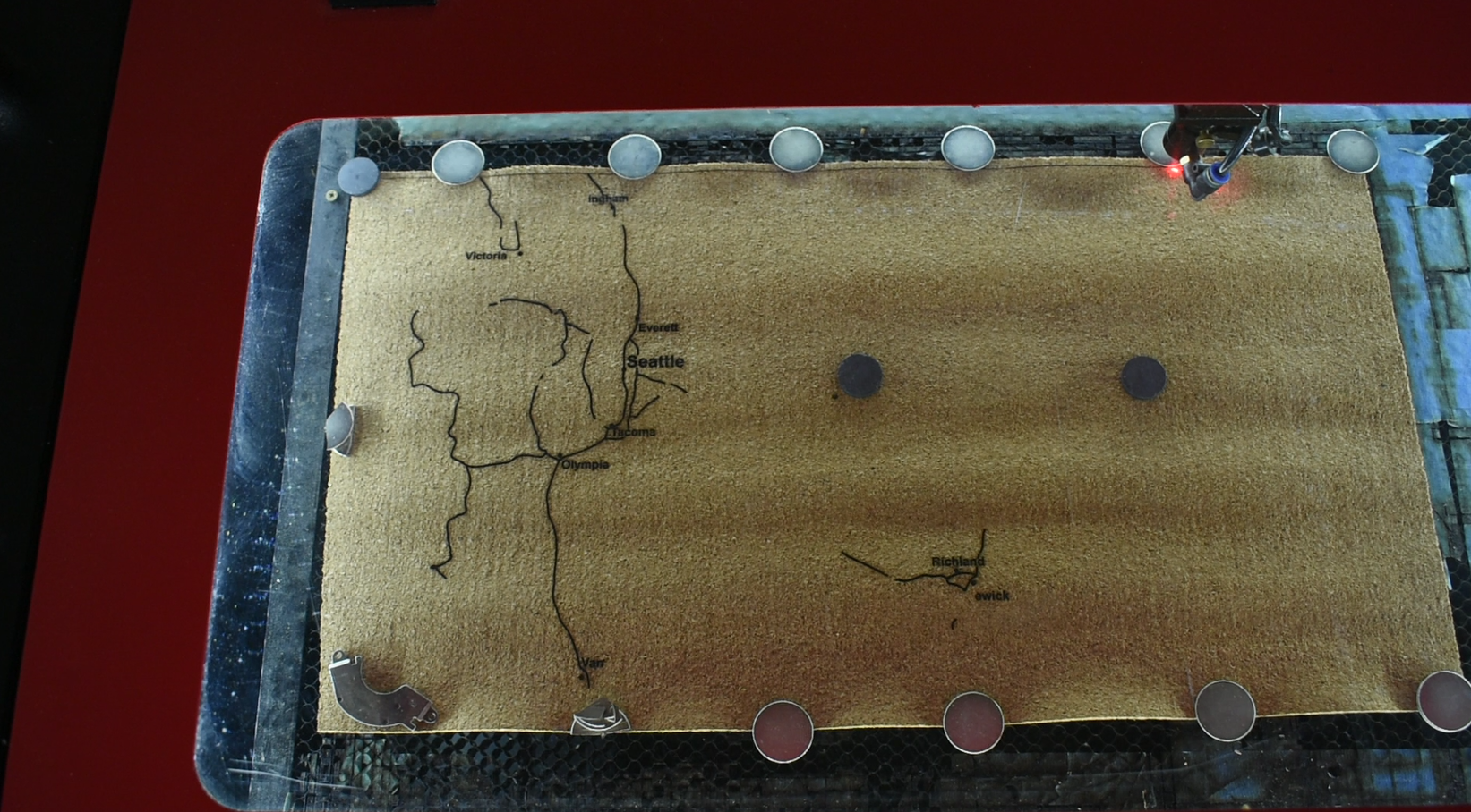 Topographical Push Pin Map : 13 Steps (with Pictures) - Instructables