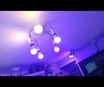 Smart Home PVC Light Fixture : 6 Steps (with Pictures) - Instructables