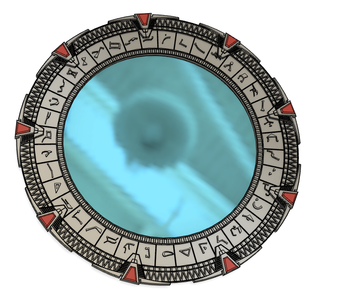 Stargate Mirror With Visual and Sound Effects : 9 Steps (with Pictures ...