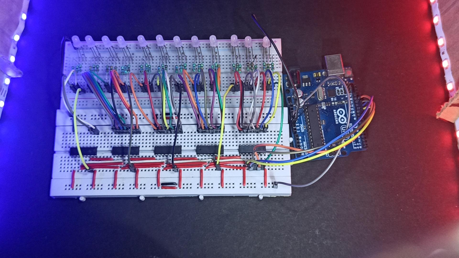 Arduino 74hc595 Rgb Leds With 20 Effects : 7 Steps (with Pictures) - Instructables