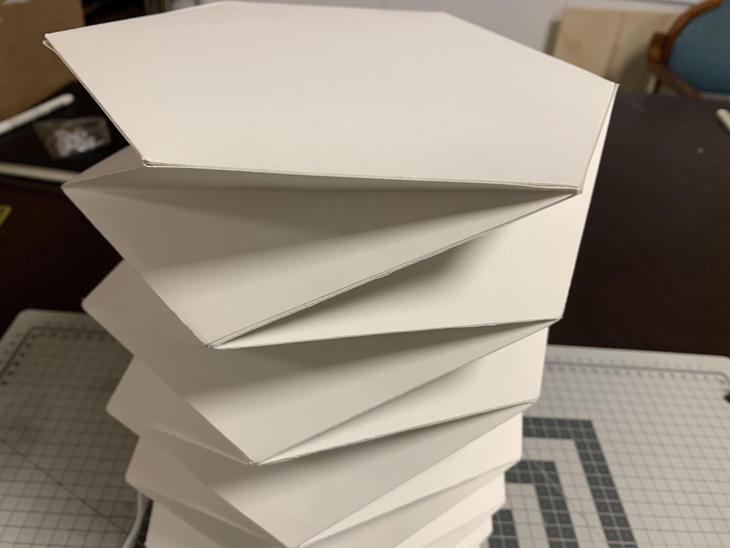 Flat Foldable Paper Lamp : 10 Steps (with Pictures) - Instructables