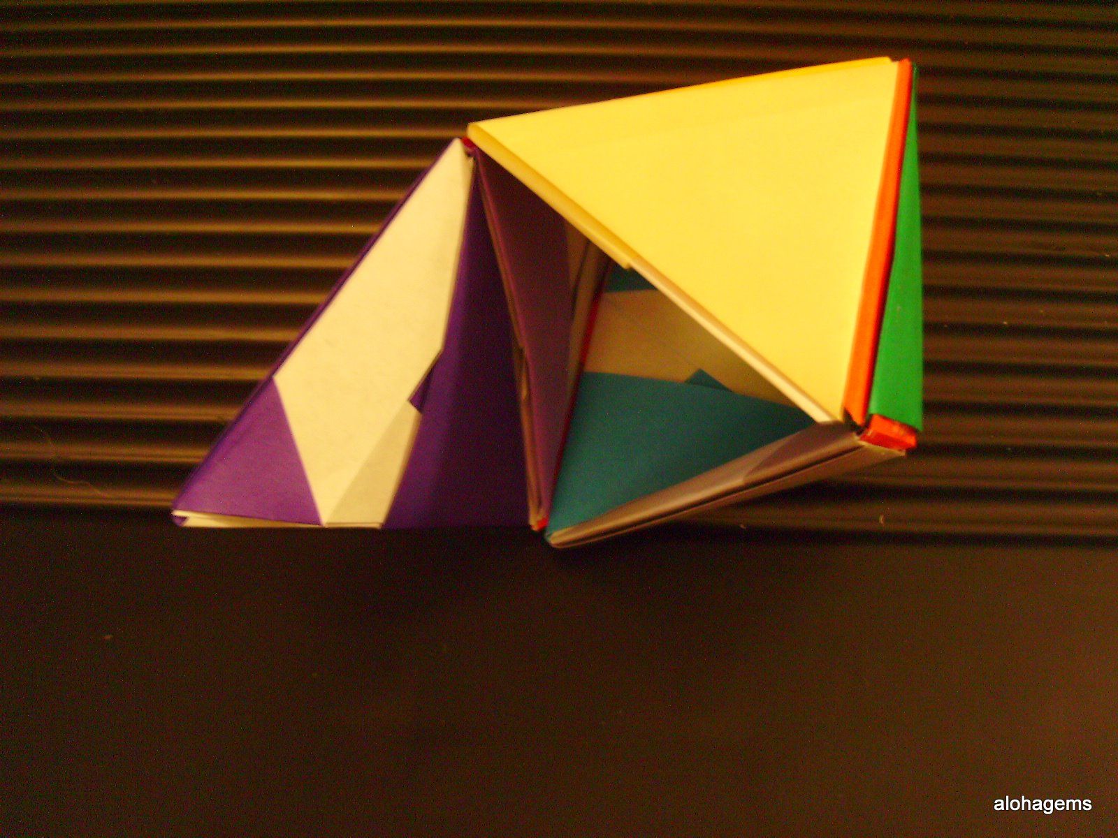 Origami of Platonic Solids: Octahedron : 8 Steps (with Pictures ...