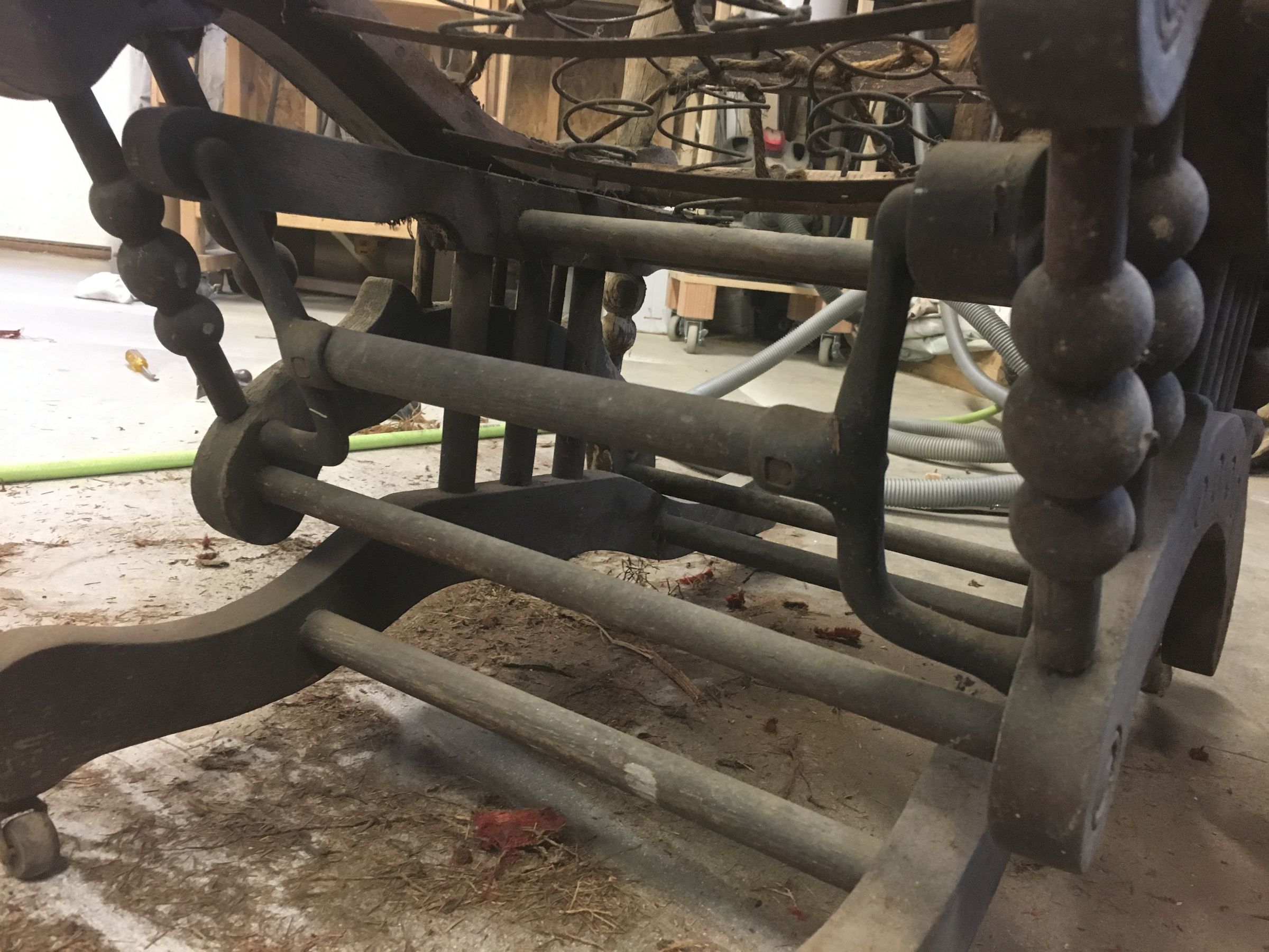 1800s Platform Glider Restoration : 6 Steps (with Pictures) - Instructables