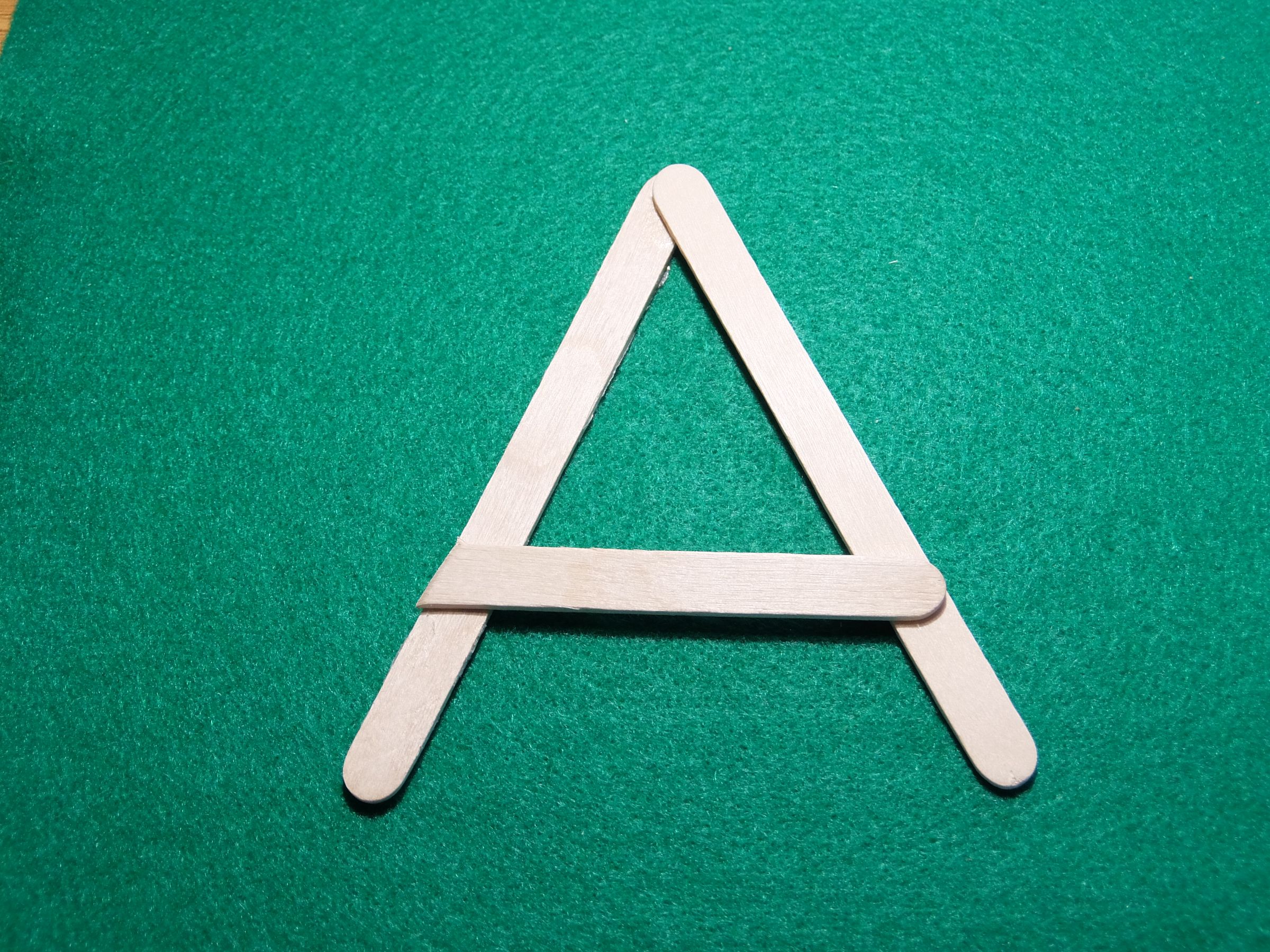 Make Popsicle Sticks Letters a to Z : 26 Steps - Instructables
