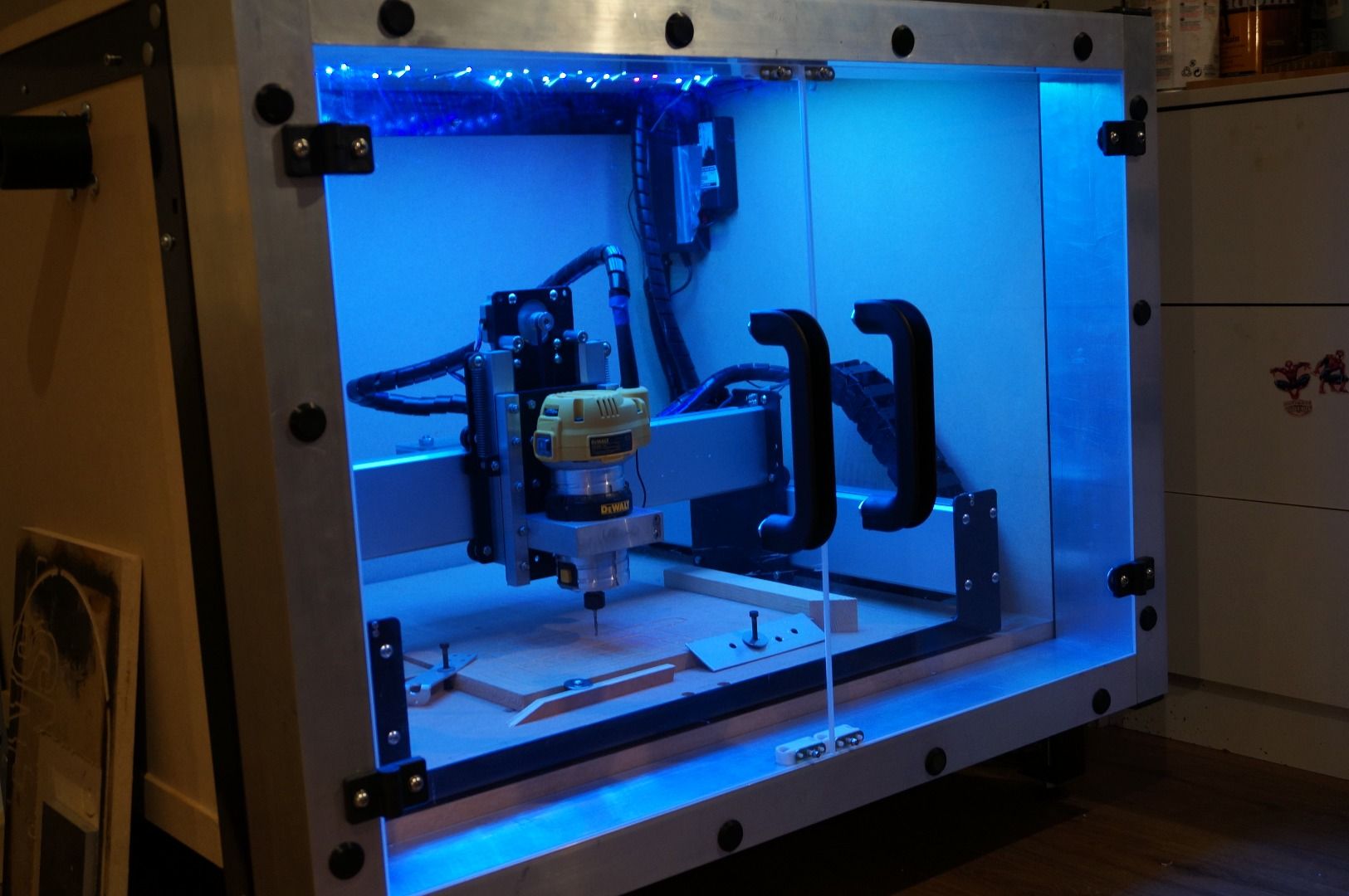 CNC Router Enclosure : 7 Steps (with Pictures) - Instructables