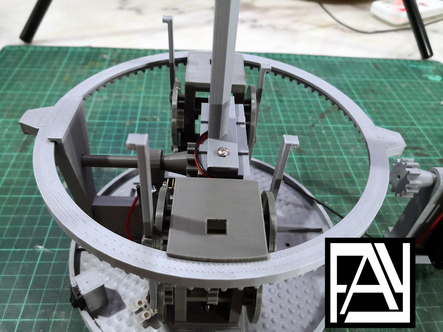 ATAT Motorized Automata : 12 Steps (with Pictures) - Instructables