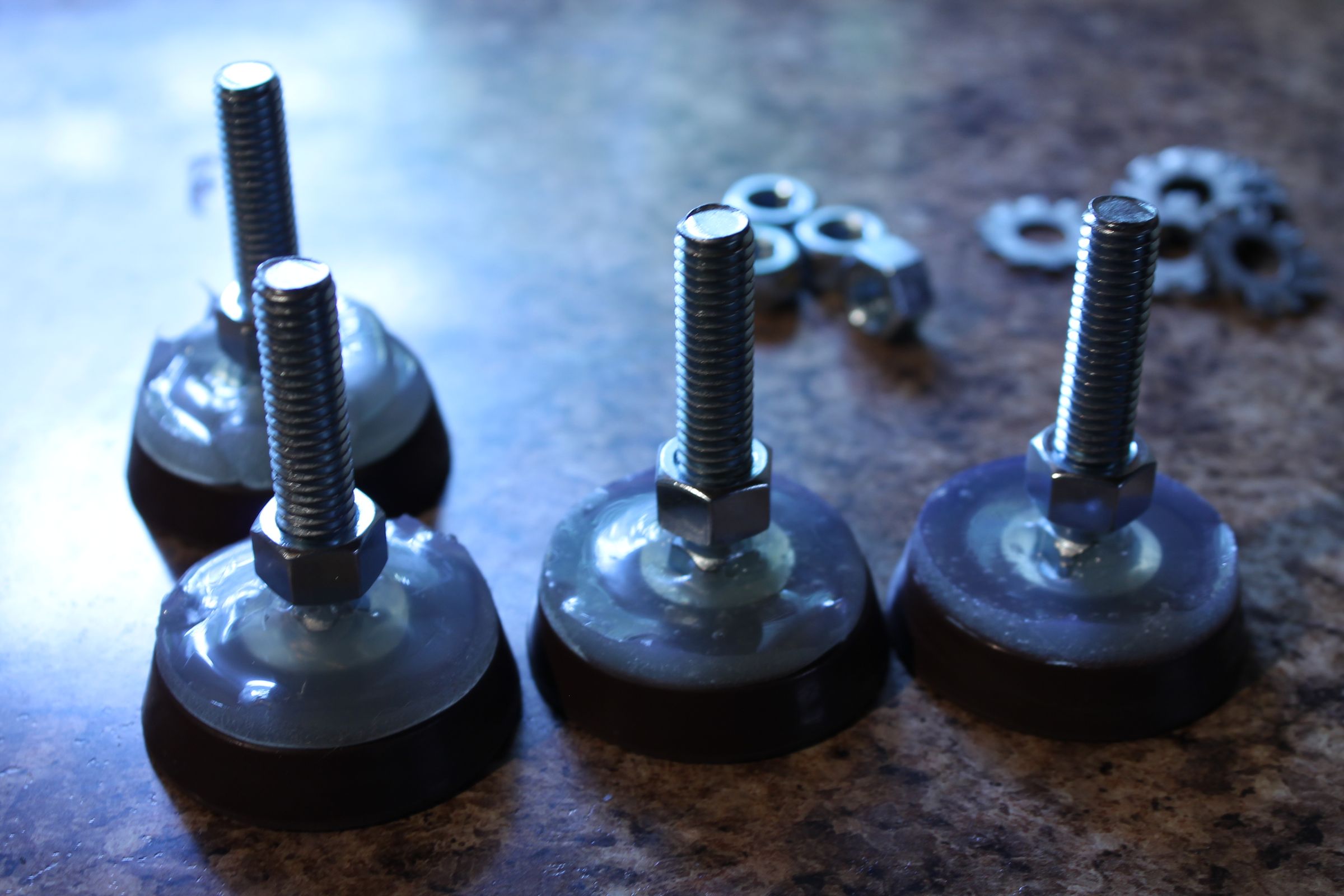 Heavy Duty Leveling Feet on the Cheap! : 3 Steps (with Pictures ...