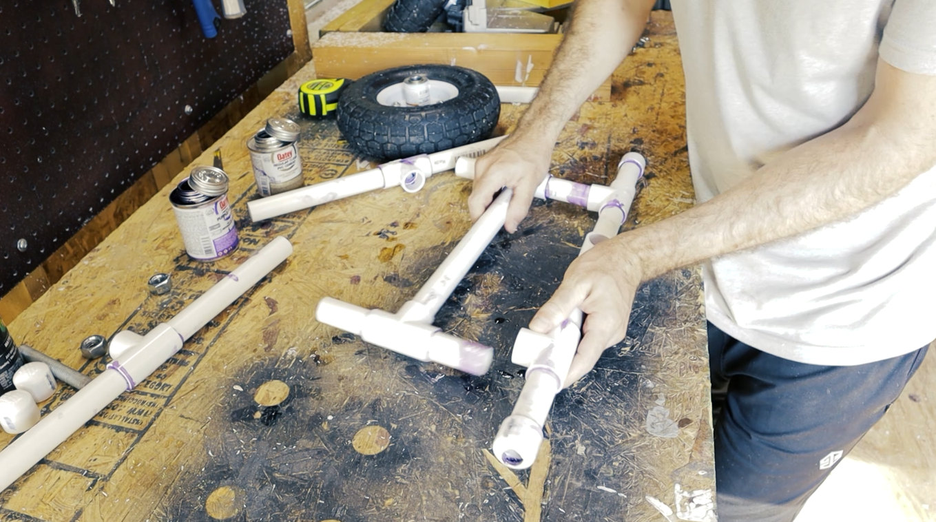 Making a PVC Kayak Cart - DIY : 7 Steps (with Pictures) - Instructables