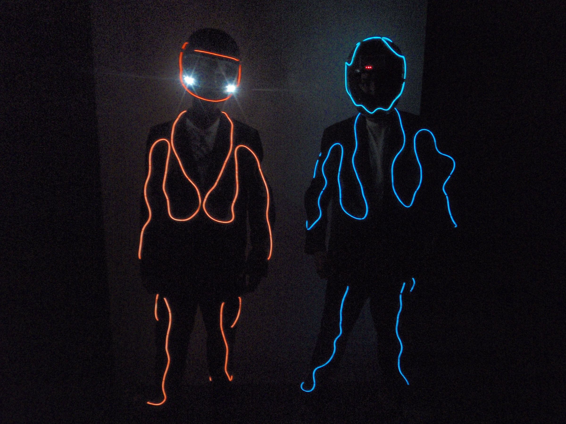 How to Make Two Daft Punk Outfits With Helmets : 5 Steps (with Pictures ...