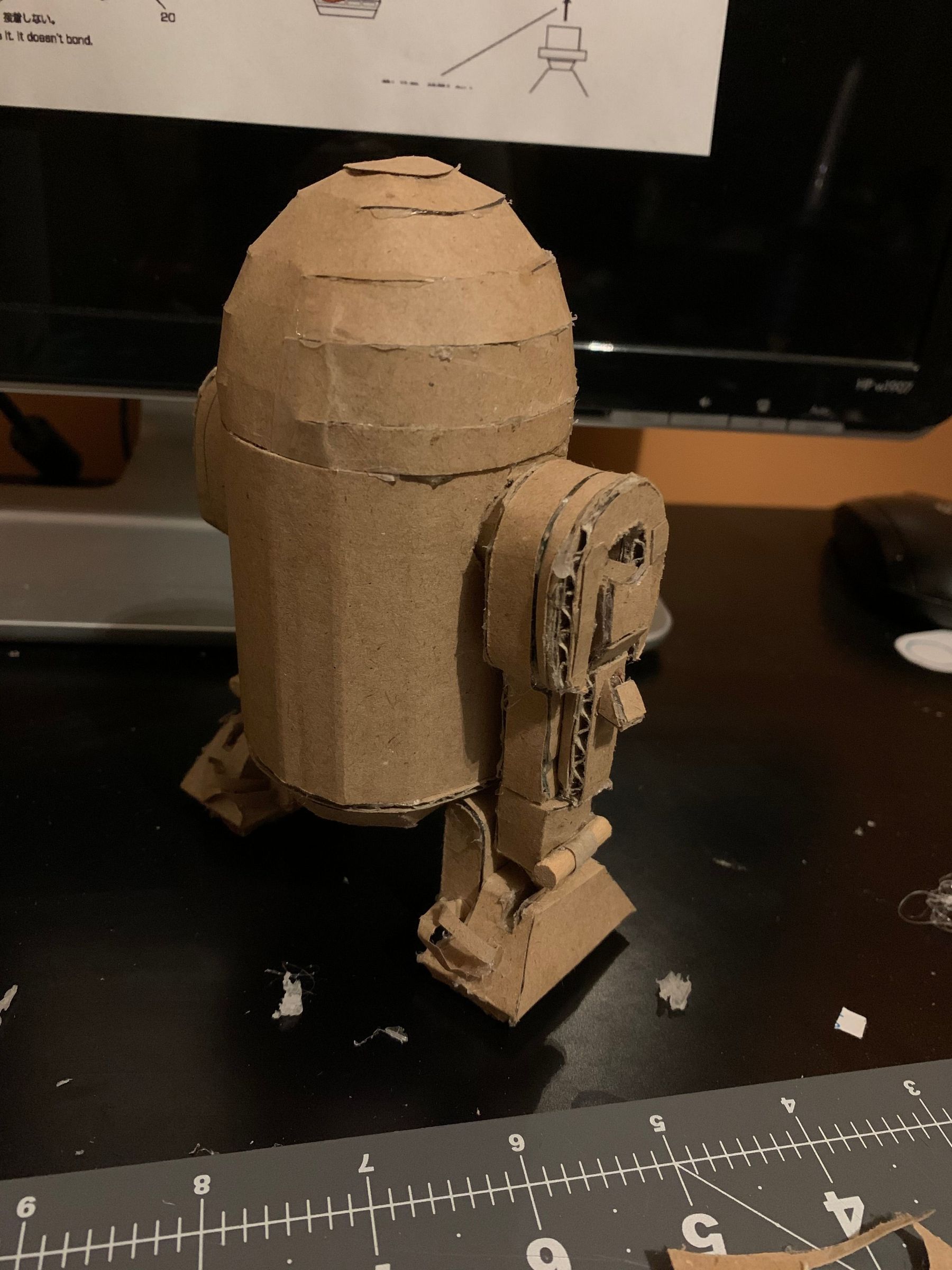 Cardboard R2-D2 Model : 5 Steps (with Pictures) - Instructables