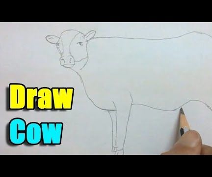 How to Draw a Cow - Very Easy - Instructables