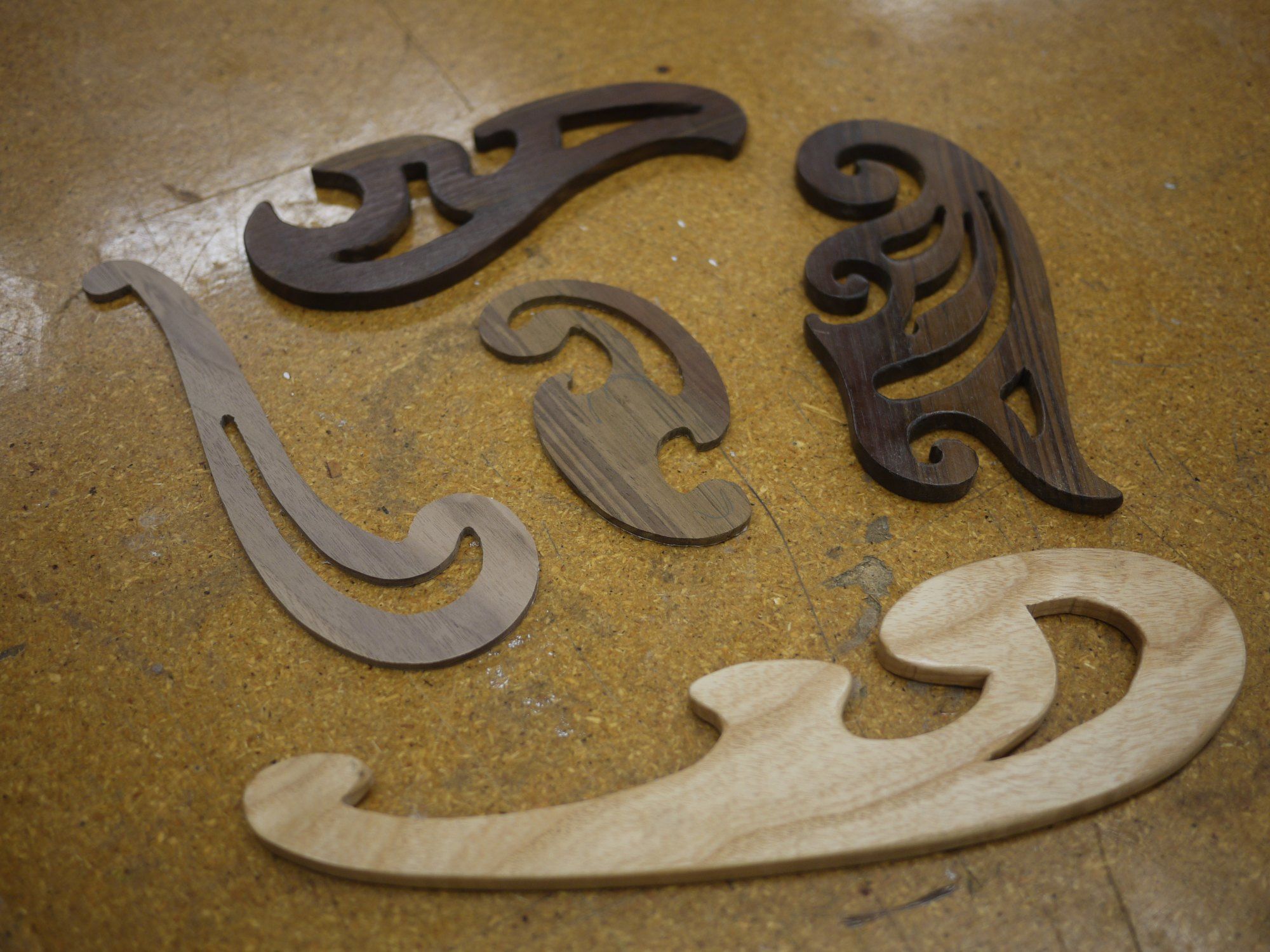 Wooden French Curves - Made at Techshop : 7 Steps (with Pictures ...