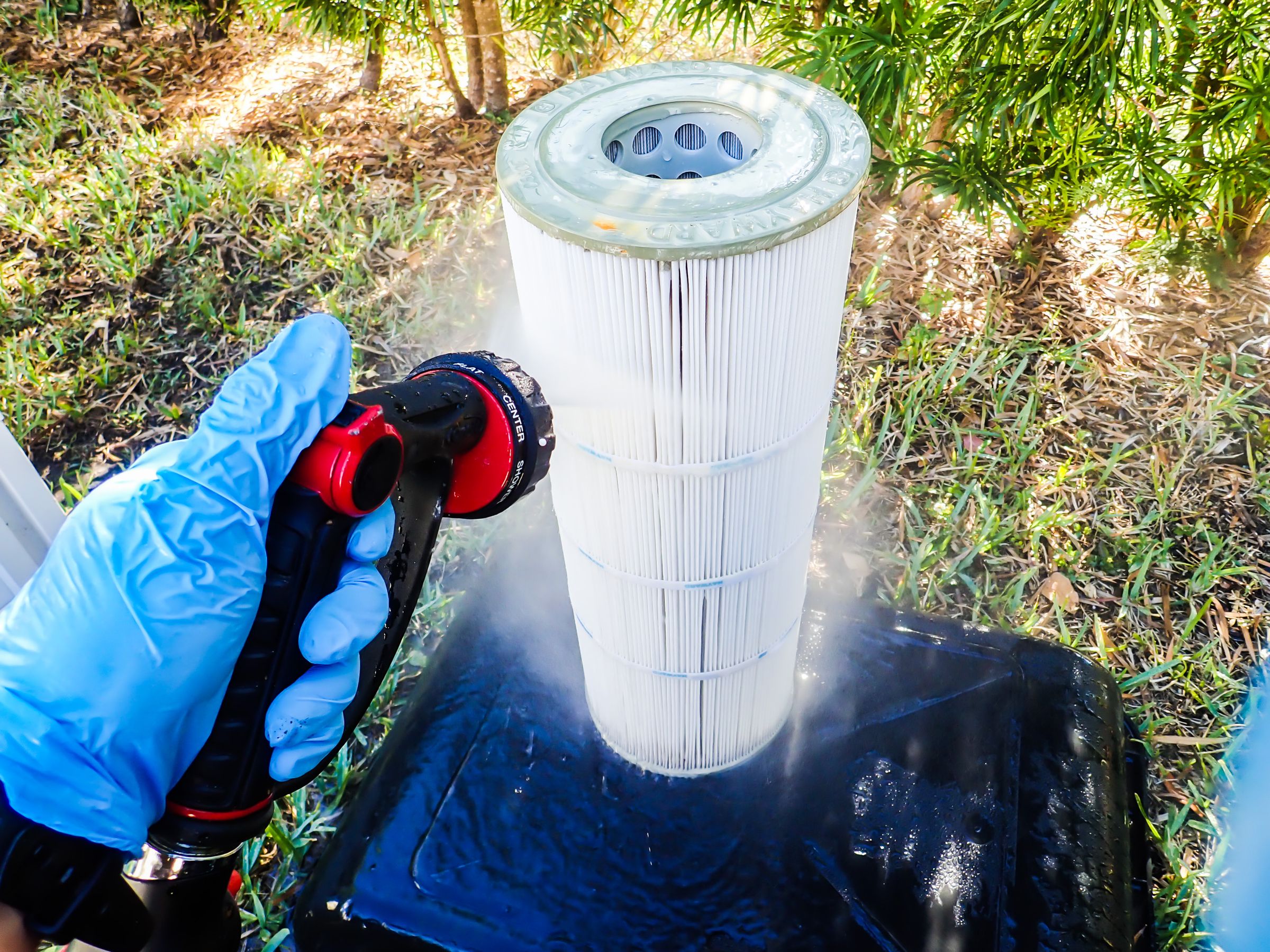 How to Clean a Pool Cartridge Filter System : 15 Steps (with Pictures ...