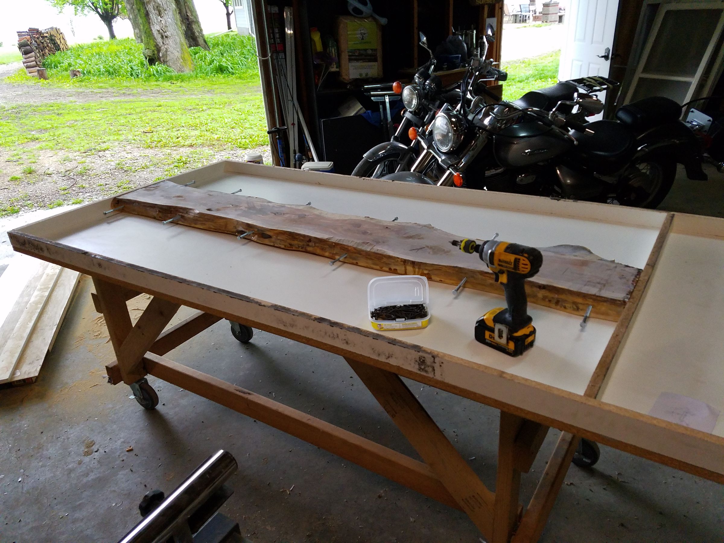Concrete and Wood Slab Table : 6 Steps (with Pictures) - Instructables