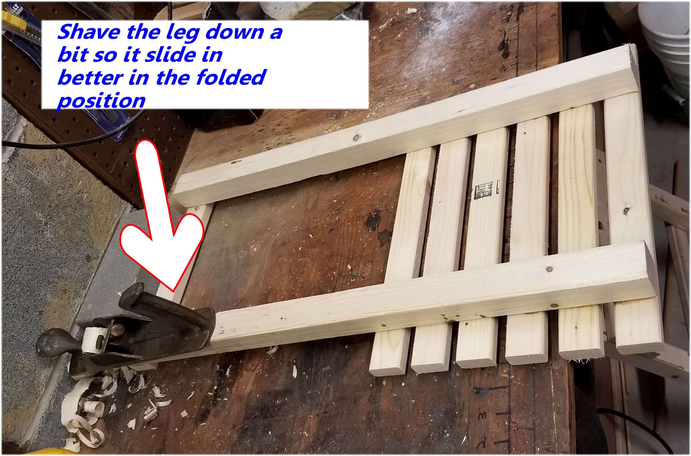 The Becket Chair: Folding Wood Beach Chair Under $6 in Under an Half ...