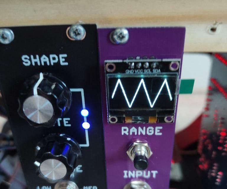 Waveshape Monitor Module for Modular Synthesizers : 5 Steps (with ...
