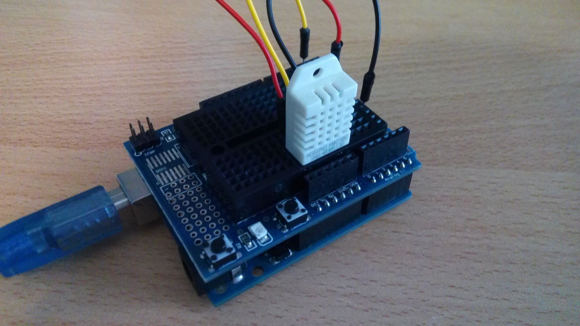 How to Use DHT-22 Sensor - Arduino Tutorial : 5 Steps - Instructables