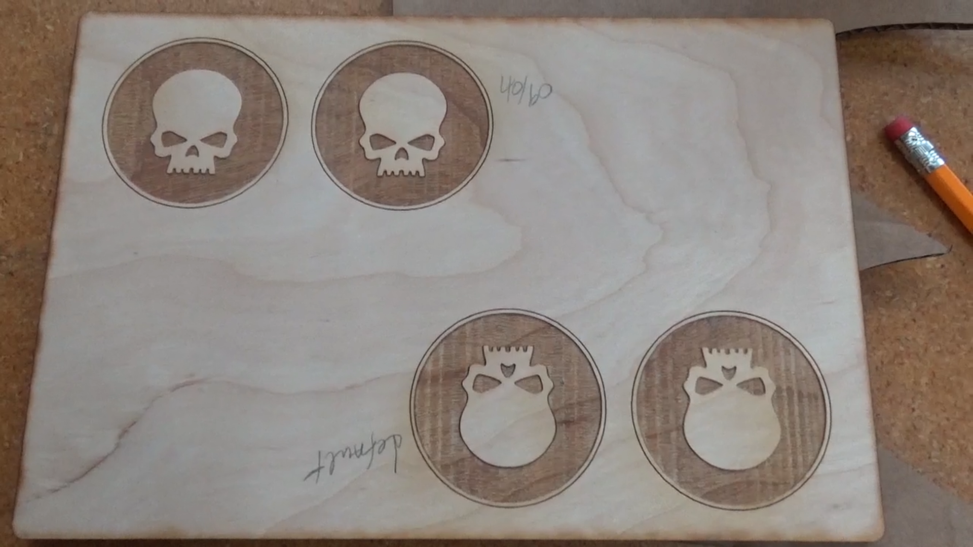 How to Design and Laser Cut a Gwent Board Inspired by Witcher 3 : 10 ...