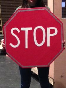 How to Make a Stop Sign Prop : 4 Steps - Instructables