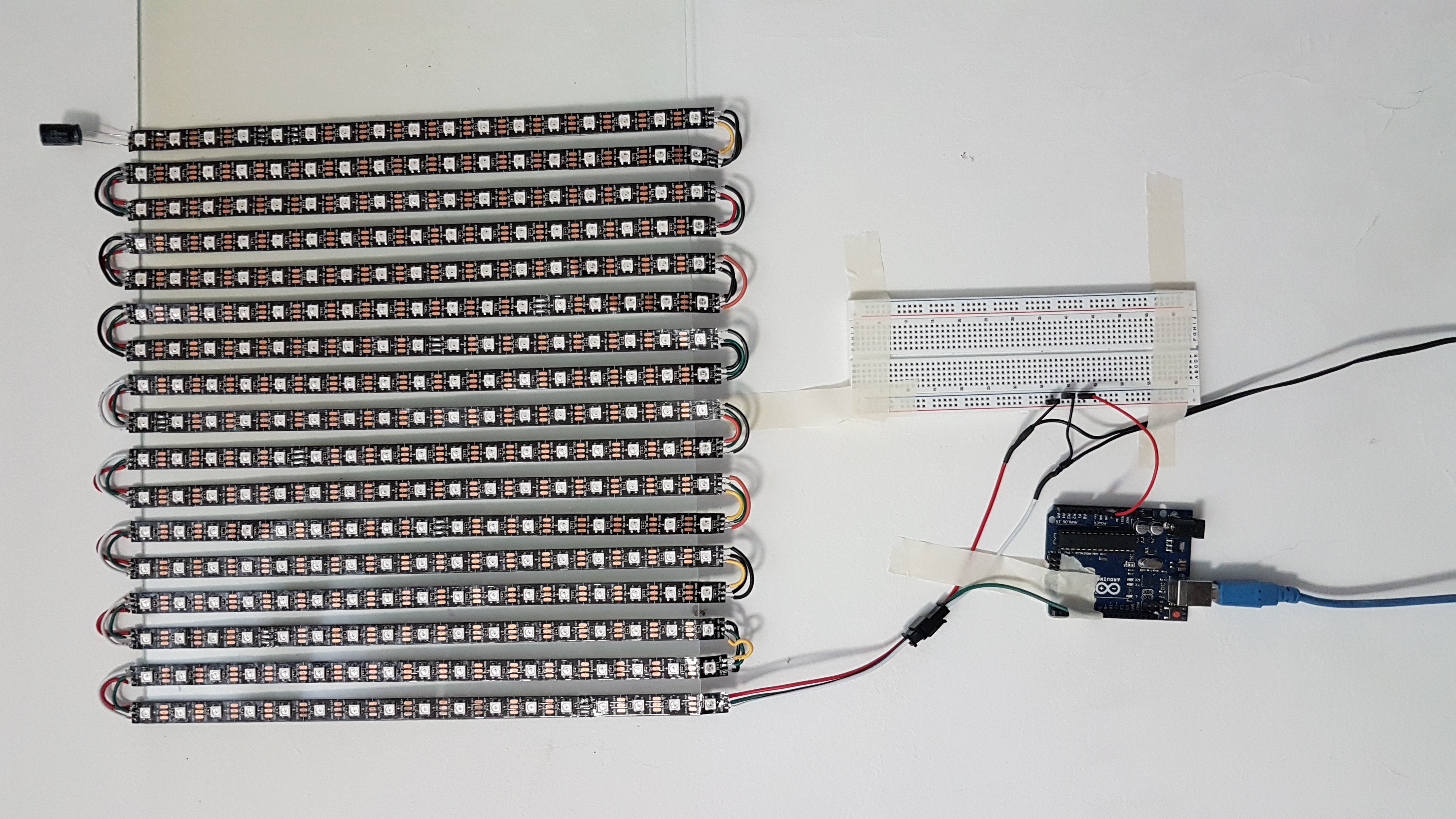 LED Panel Controlled With Arduino : 5 Steps (with Pictures) - Instructables
