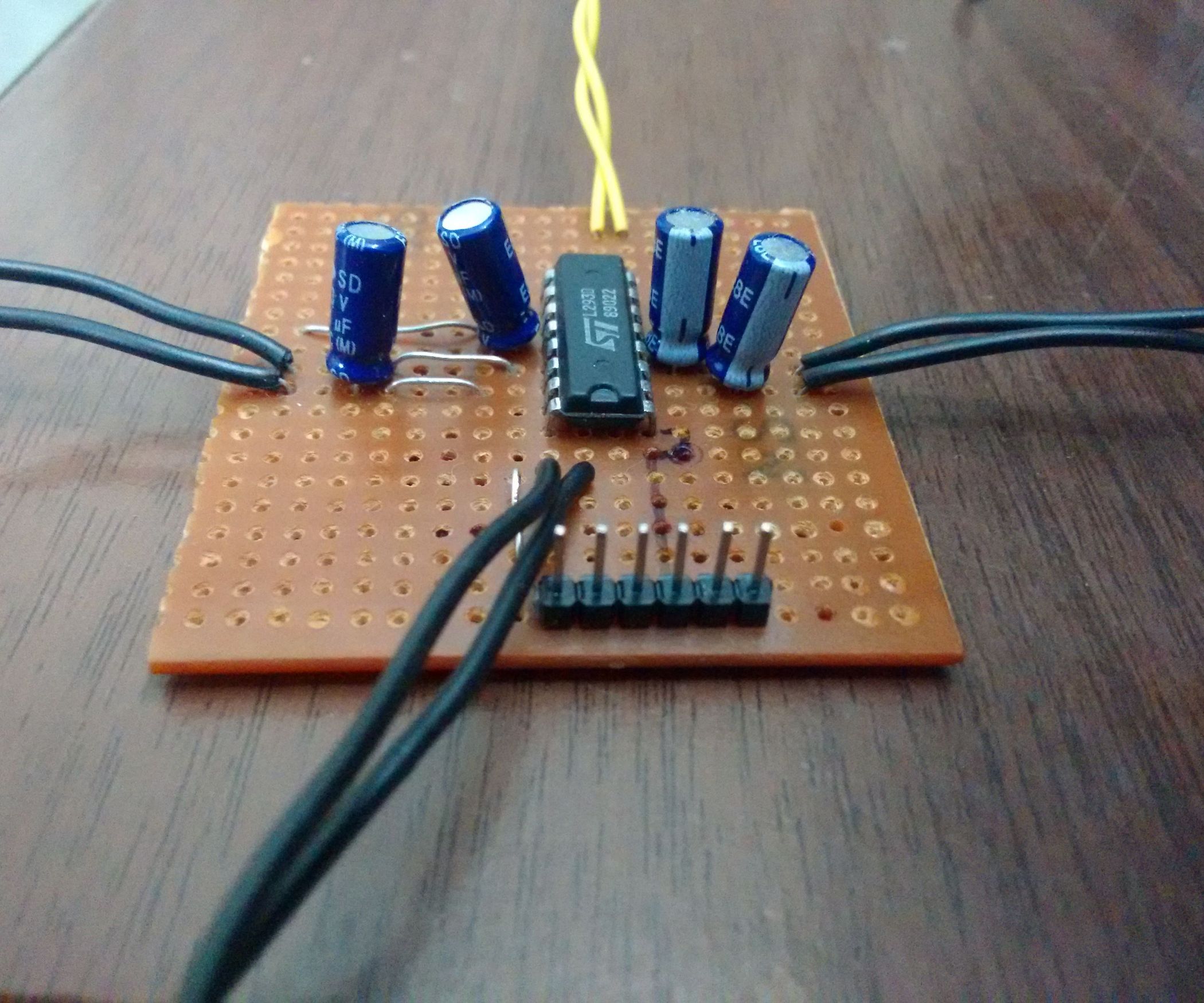 L293D Motor Driver : 3 Steps - Instructables