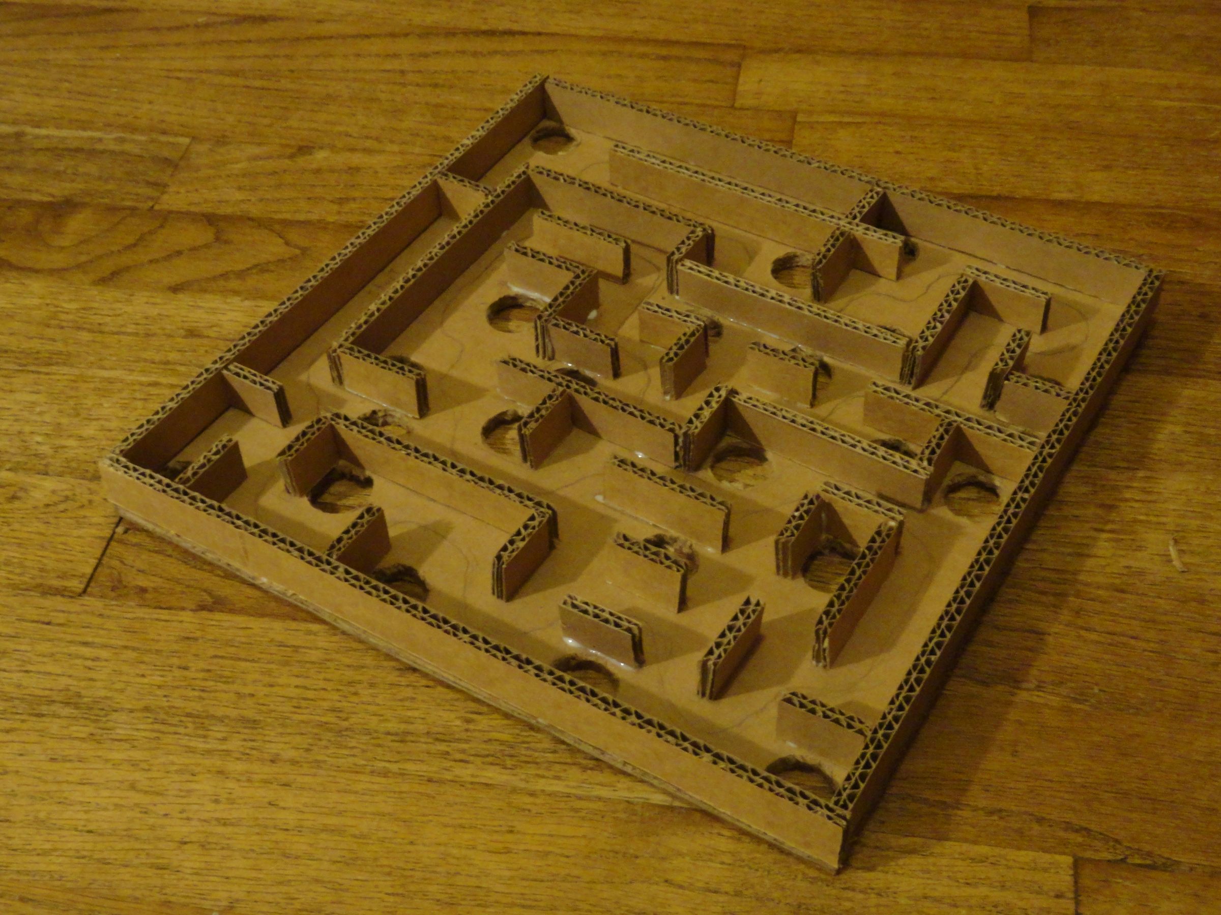 Cardboard Marble Labyrinth : 16 Steps (with Pictures) - Instructables
