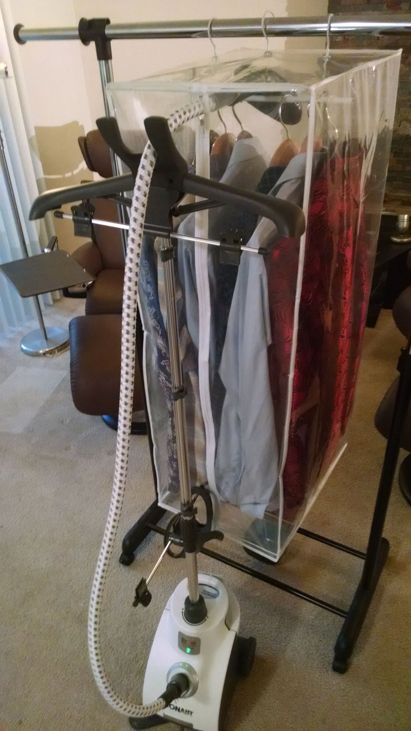 Multi-shirt/pant /suit De-wrinkler (steamer) : 6 Steps - Instructables