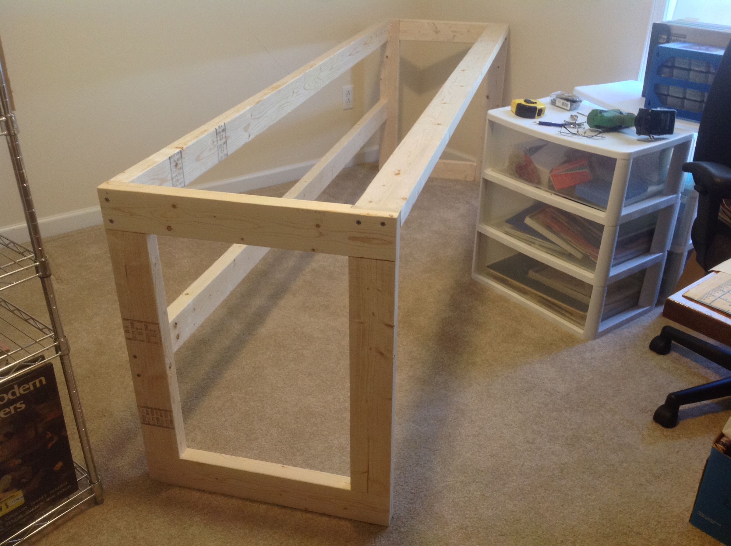 Desk / Worktable : 5 Steps (with Pictures) - Instructables