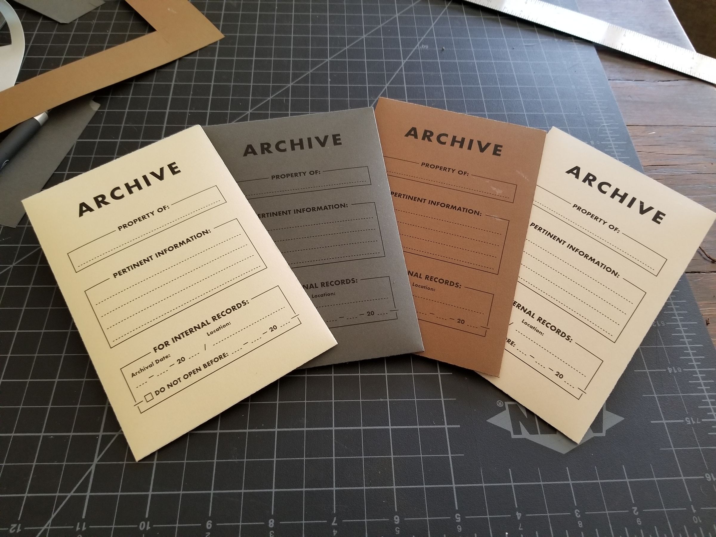 Field Notes Archival Envelopes : 7 Steps (with Pictures) - Instructables