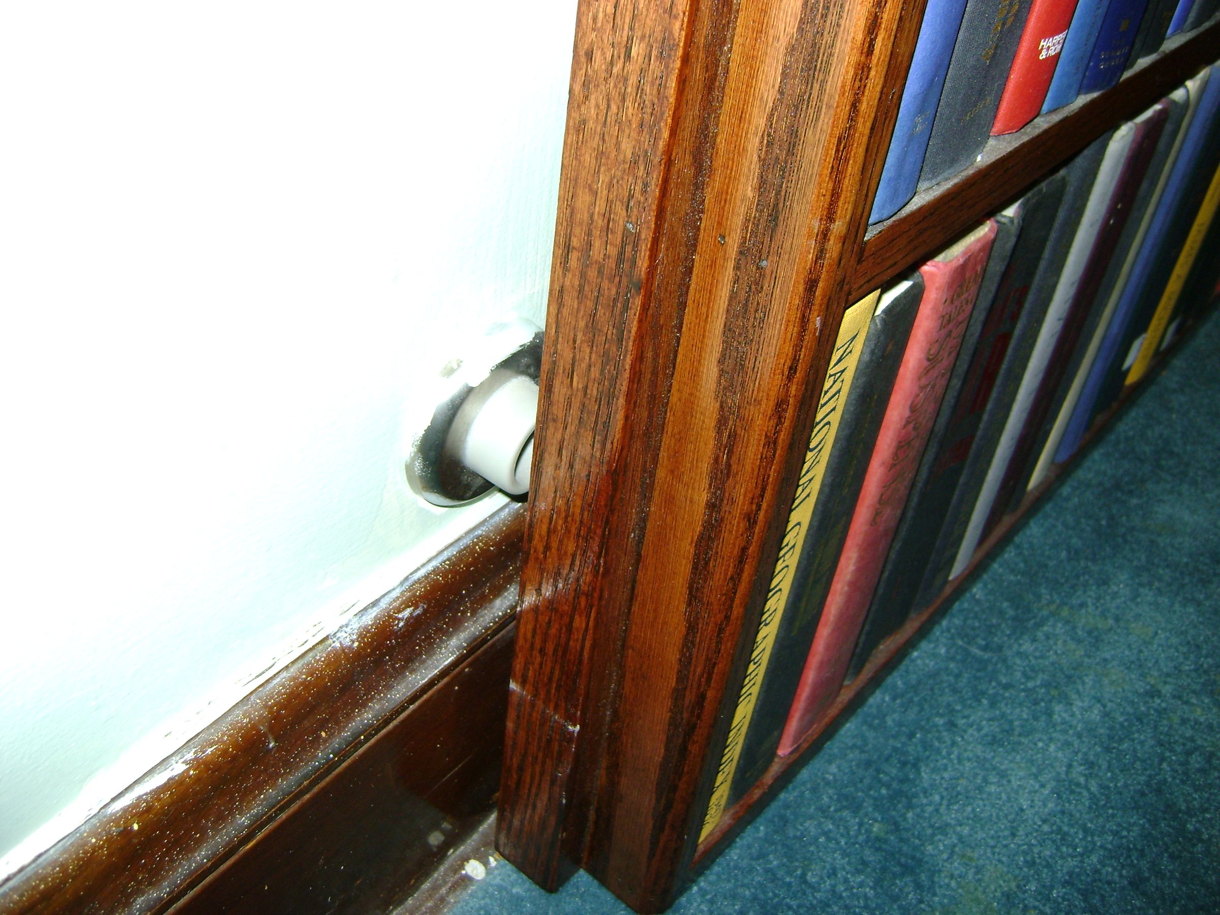BOOKCASE DOOR THAT REPLACES YOUR DOOR. : 7 Steps (with Pictures ...