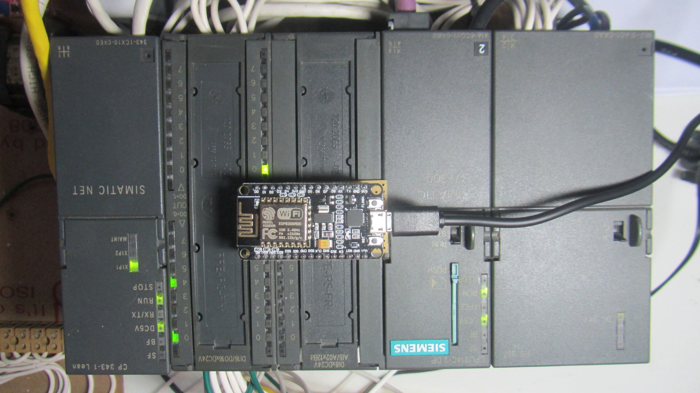 ARDUINO™ "HACK" PLC SIEMENS™ THROUGH LAN/WIFI INDUSTRIAL ETHERNET ...