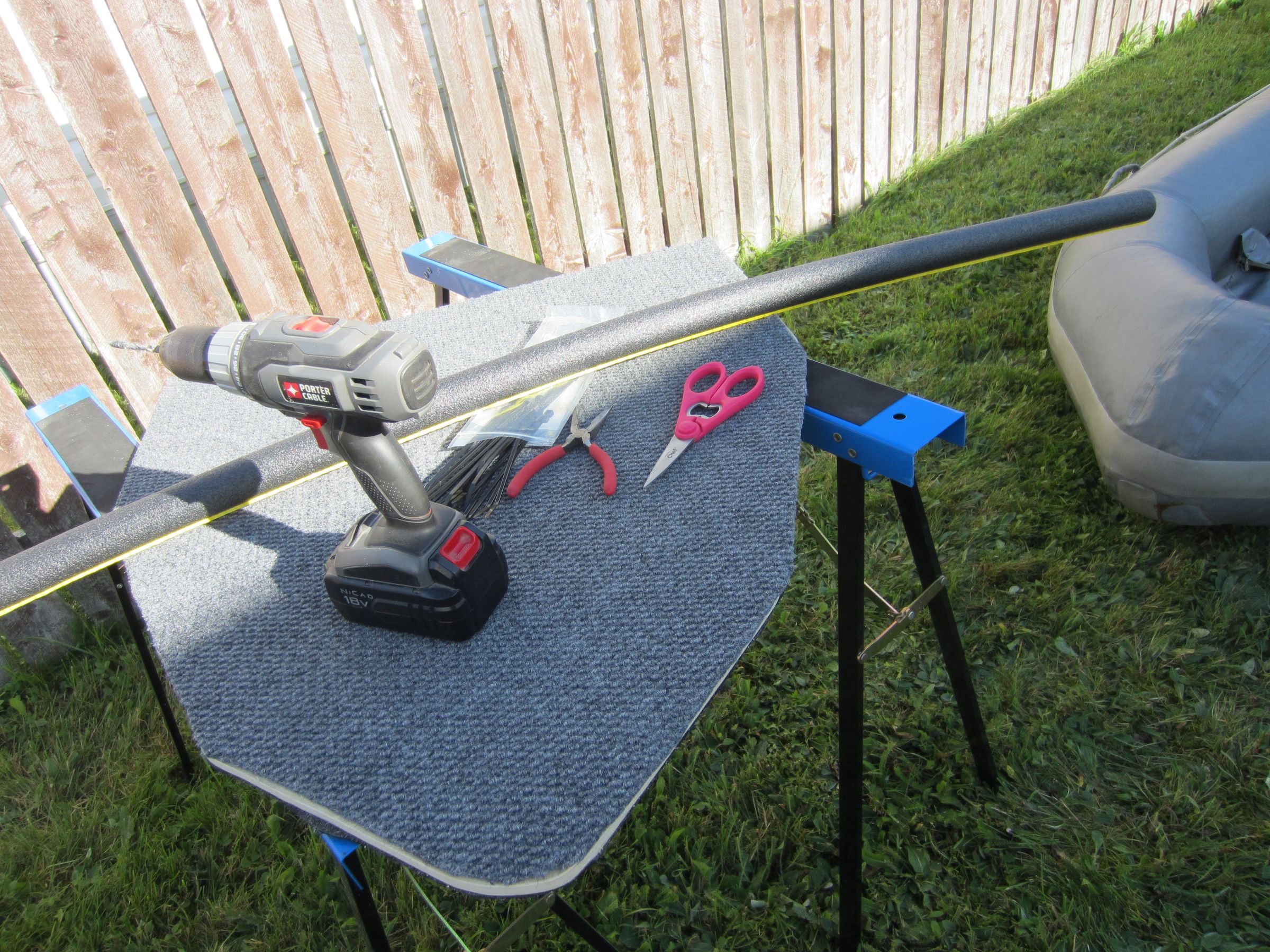 Inflatable Boat Floorboard & Seat : 10 Steps (with Pictures ...