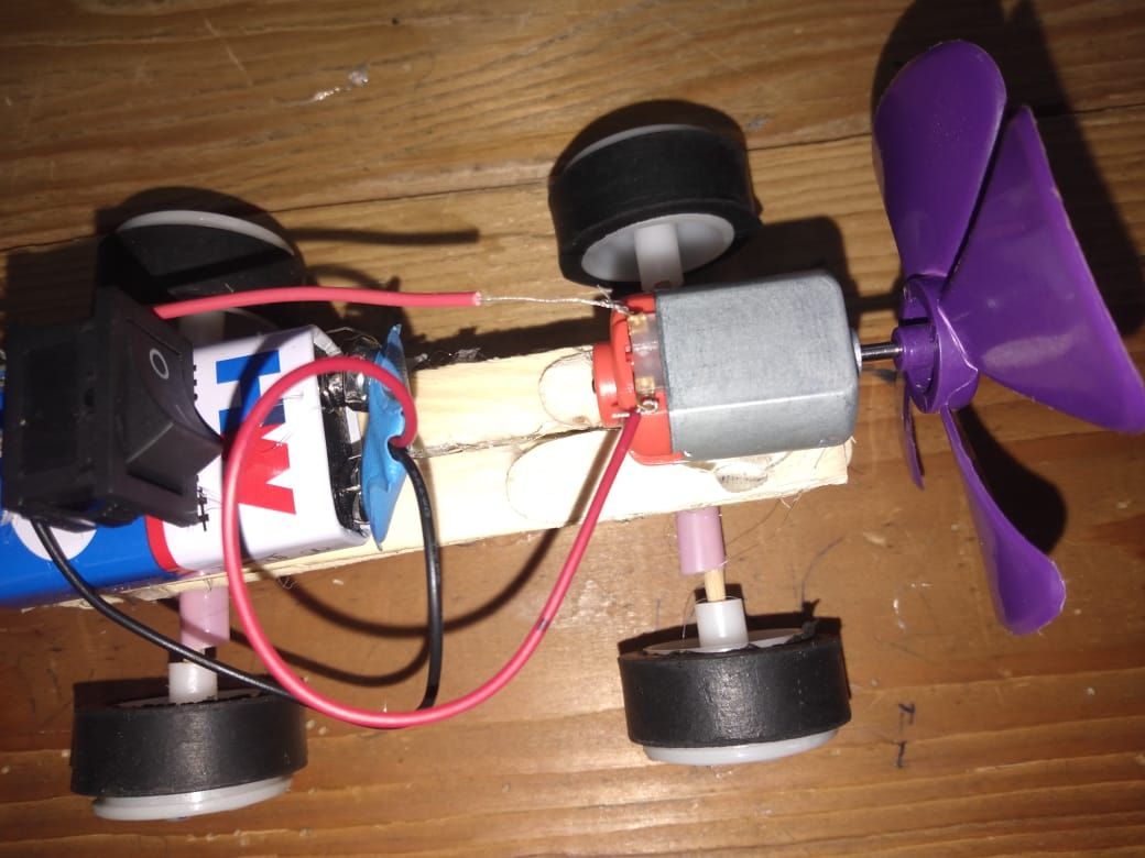 DC MOTOR CAR : 4 Steps - Instructables