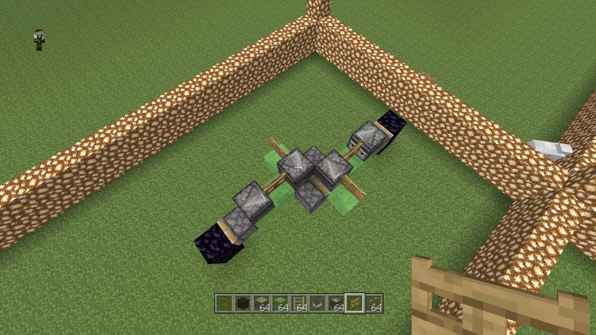 Minecraft SethBling's Simple 2-way Controllable Flying Machine Adapted for Legacy Console ...