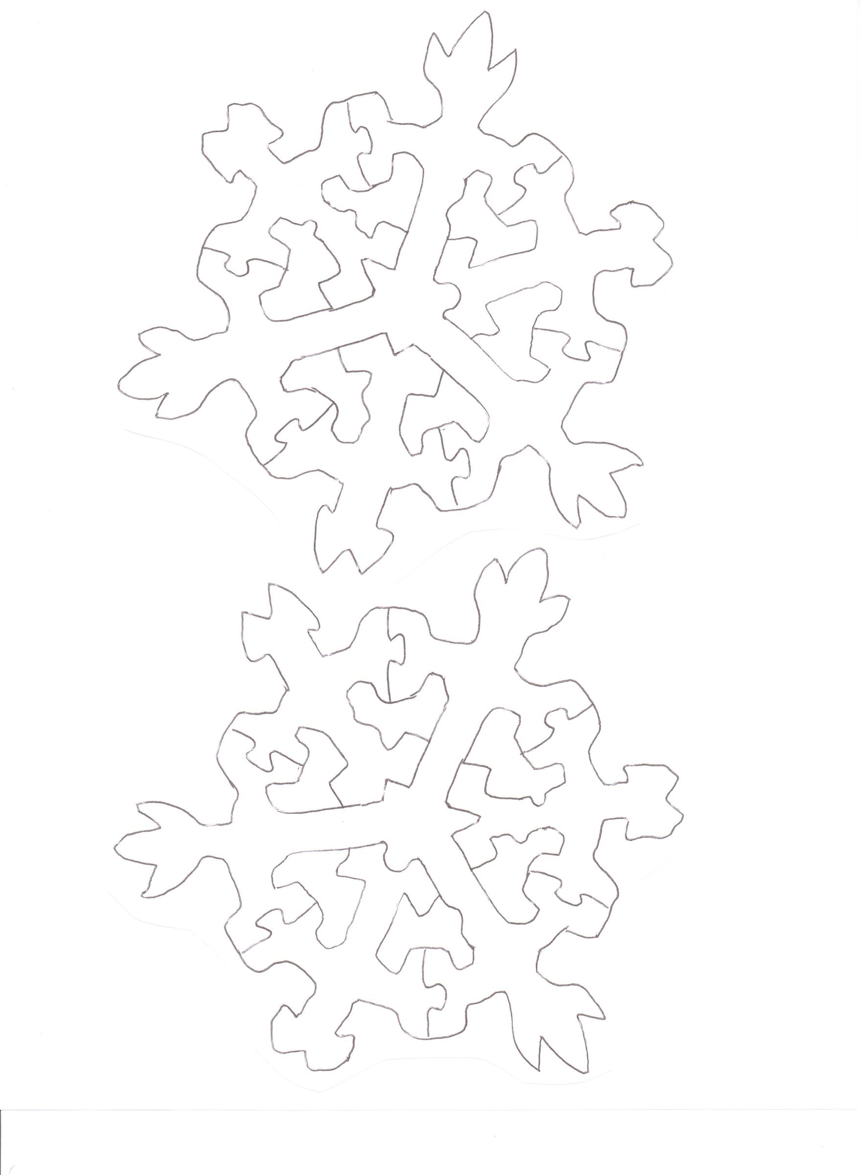 Wooden Snowflake Puzzle Stockingstuffers : 5 Steps (with Pictures ...